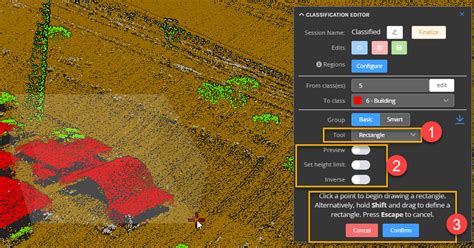Using The Classification Editor Pointerra