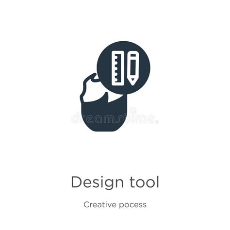 Design Tool Icon Vector Trendy Flat Design Tool Icon From Creative