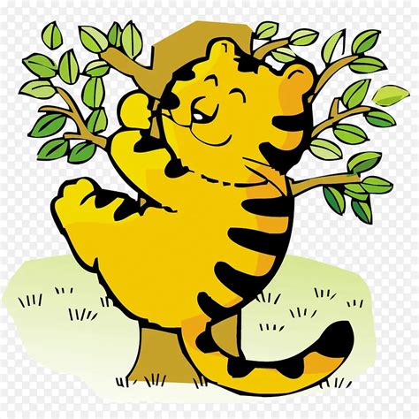 爬树的老虎png图片素材下载 图片编号8162436 Png素材网