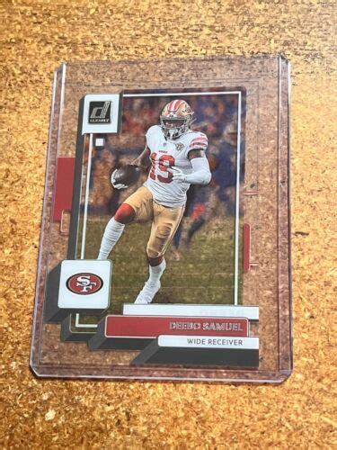 Panini Clearly Donruss Football Deebo Samuel EBay