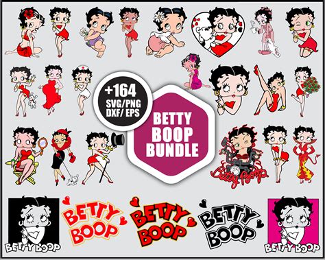 Bundle Betty Boop Svg Betty Boop Svg American African Girl Inspire