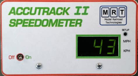 Model Railroad Technologies Accutrack Ii Train Speedometer