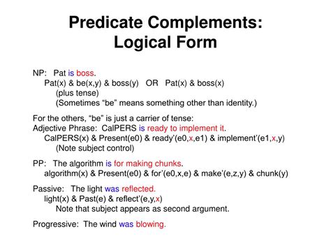 Ppt Cs544 Lecture 2 Syntax And Compositional Semantics Of The Clause Powerpoint Presentation
