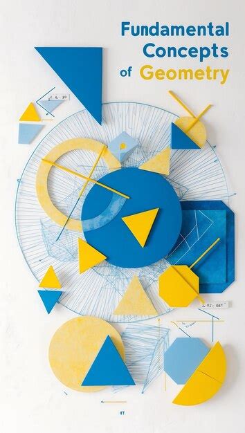 Comprehensive Geometry Visual Aid Featuring Detailed Diagrams Shapes