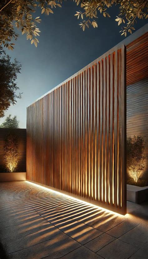 Contemporary Fences Design Ideas For Modern Homes