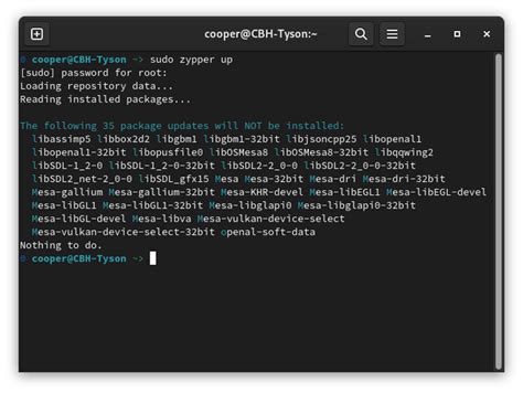 Is Anyone Else Having This Issue With Zypper I Fixed Some By