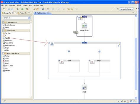 learning soa split join in oracle service bus