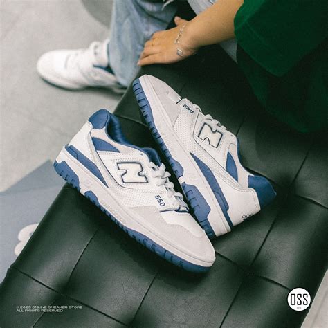 New Balance White Vintage Navy Online Sneaker Store