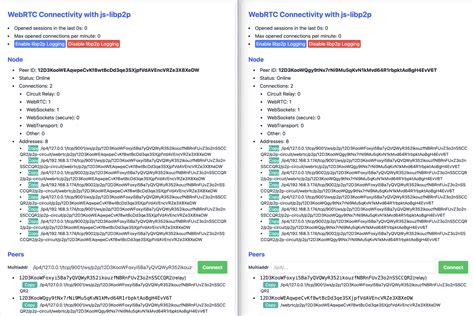 WebRTC With Js Libp P Libp P