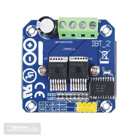 bts7960b h bridge 43a motor driver chinahub lk