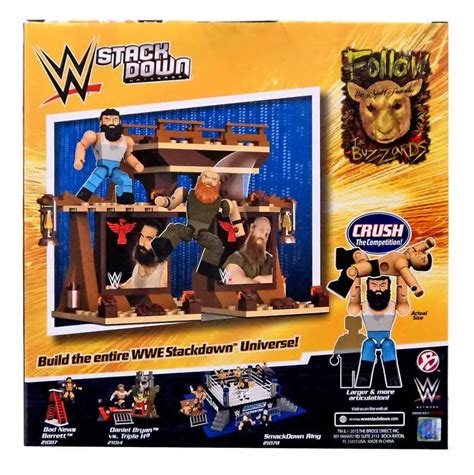 Wwe Wrestling C3 Construction Stackdown Luke Harper Erick Rowan Playset