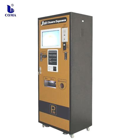 China Auto Self Service Payment Machine For Car Park System