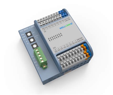 Digital Quantity Module Decowell DeviceNet I O Module 8DI8DO Input