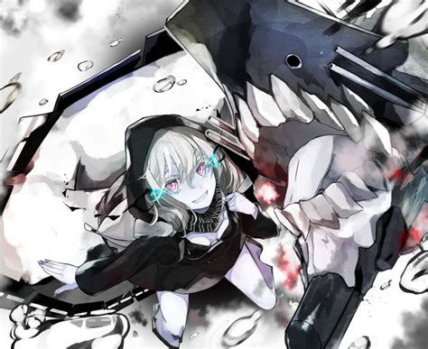 「深海棲艦與艦娘」的圖片搜尋結果 イラスト ダークなアニメ 深海棲艦