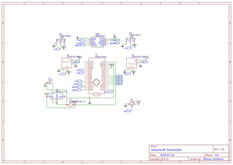 Arduino RF Transmitter EasyEDA Open Source Hardware Lab