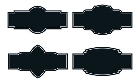 Plaque Template Vector Art Icons And Graphics For Free Download