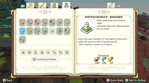 Minecraft Legends에서 배너 크기를 늘리는 방법 4pmtech Korea