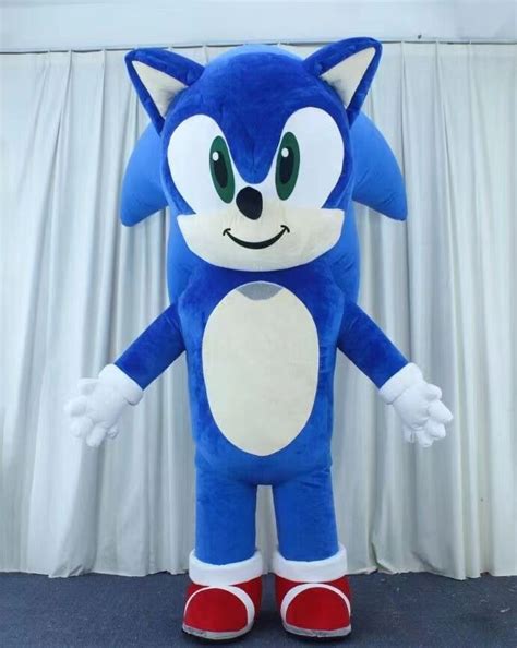 Карнавальный костюм, Ростовая кукла ,Sonic the Hedgehog,Надувной ...