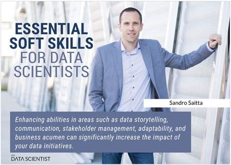 Interview With Sandro Saitta On Soft Skills For Data Science Data And Ai Magazine Posted On The