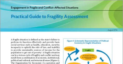 Practical Guide To Fragility Assessment Asian Development Bank