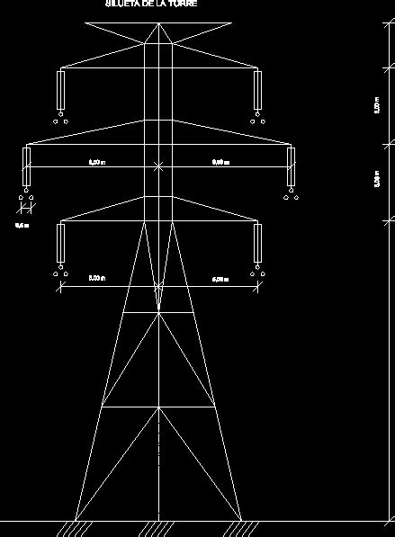 Estructura Cfe En Media Tension Ts3n Rd30 3ccf En DWG 156 62 KB