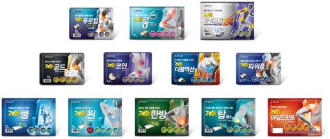 Gc녹십자 제놀 다양한 관절·근육통에 12가지 맞춤 파스