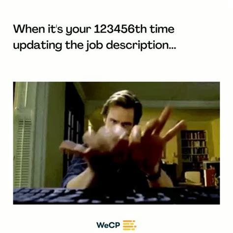 wecp we create problems on linkedin updating jds job descriptions