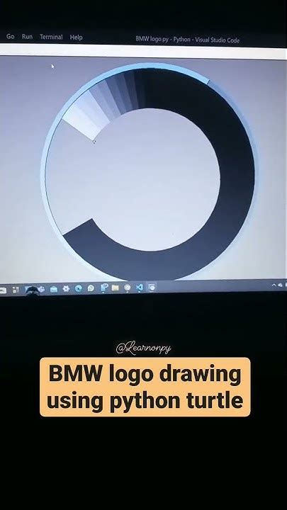 Bmw Logo Drawing Using Python Turtle Python Turtle Graphics Python
