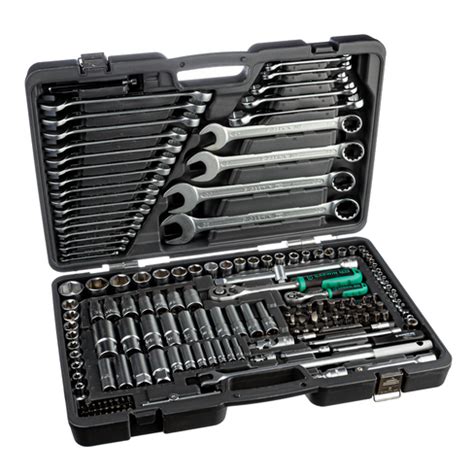 Набор ручных инструментов 1/4" и 1/2" 6 гр. 169 предметов GARWIN PRO ...