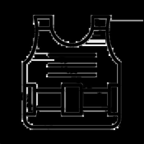 Proof Bullet Jacket Line Icon Vector Png Images Ai Free Download