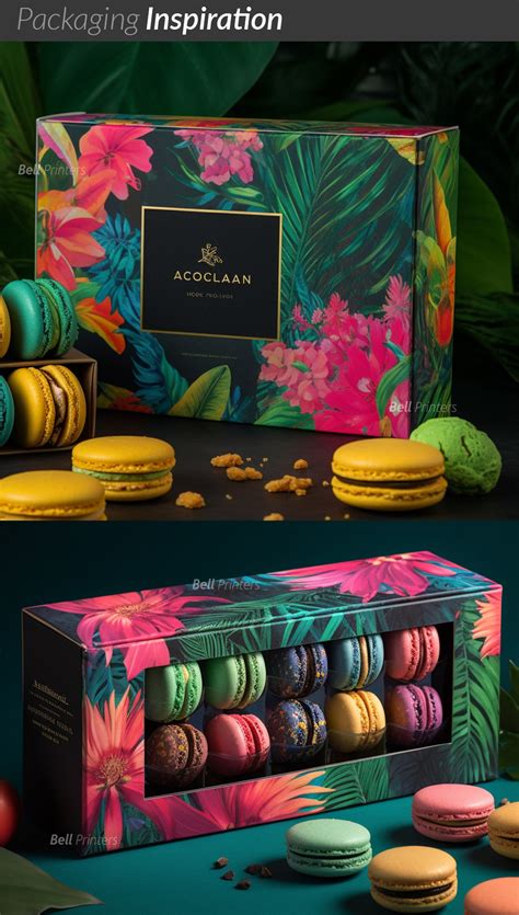 Exquisite Luxury Macarons Packaging Boxes Manufacturer Bell Printers