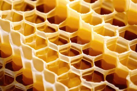 Lightweight Honeycomb Structures For Aerospace Applications Stock Image