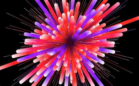 Abstracte Cirkelvormige Geometrische Achtergrond Starburst Dynamisch