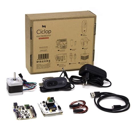 Bq Ciclop Electronic Kit Review Affordable 3d Scanner
