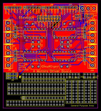 Motor Controller EasyEDA Open Source Hardware Lab