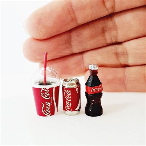 Mini Coca Cola Plastic Bottles
