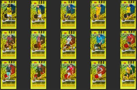 🔥2021 22 Panini Mosaic Fifa Road To World Cup Soccer Reactive Gold