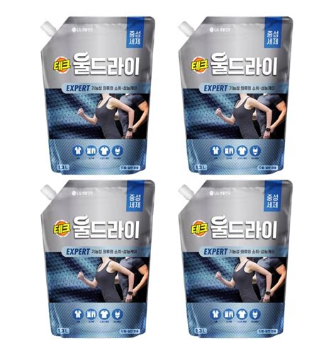 테크 울드라이 엑스퍼트 액체세제 13l X 4개 티몬