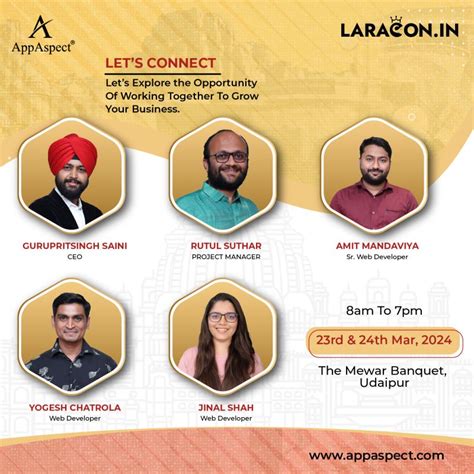 Amit Kumar Prajapati On Linkedin Laraconin Appaspecttechnologies