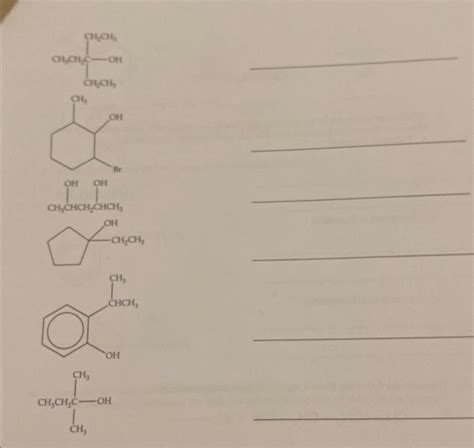 Solved Assign Iupac Names To The Following Alcohols