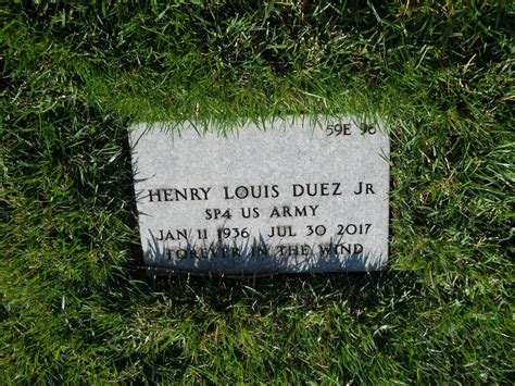 Henry Louis Duez Jr 1936 2017 Find A Grave Memorial
