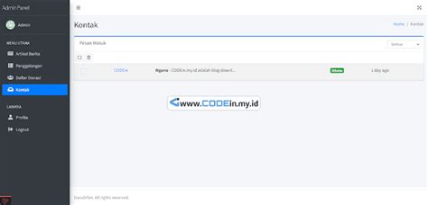 source code website donasi online menggunakan laravel codein