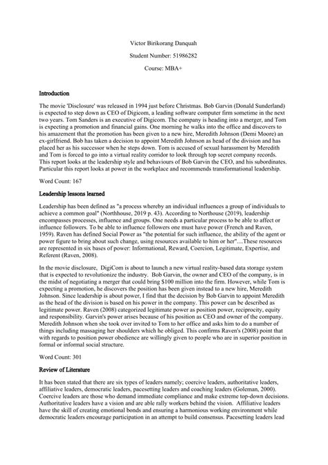 Pdf Case Based Assessment Leadership