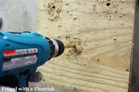 Frugal With A Flourish How To Build A Lattice Planter Box