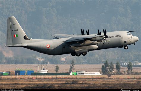 Kc 3813 Indian Air Force Lockheed Martin C 130j 30 Hercules Photo By