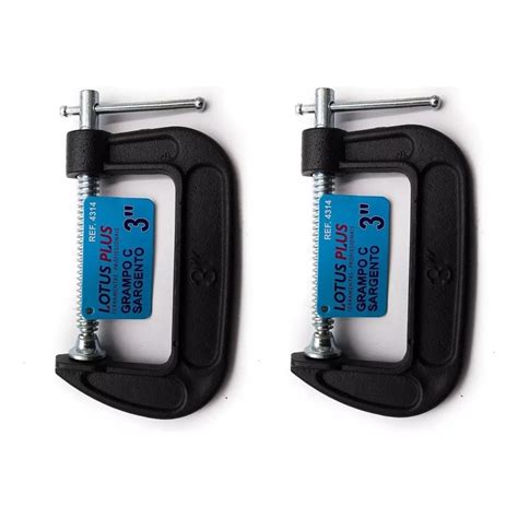 2 Grampos Tipo C Sargento 3 Polegadas Shopee Brasil