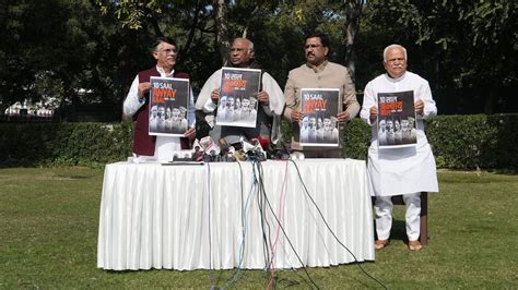 Kharge Releases Black Paper On Failures Of Modi Govt In Last 10