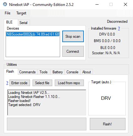 How To Connect Ninebot IAP To A Ninebot ESX Over Bluetooth Joeybabcock Me