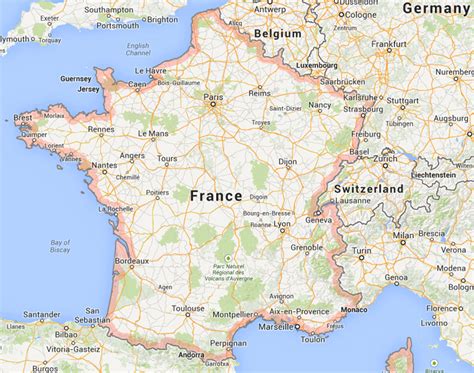 Карта France