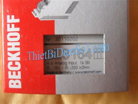 Module Beckhoff El3164 Công Ty Thiết Bị Điện Số 1